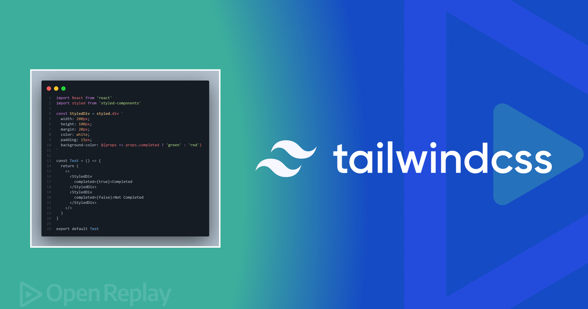 Styling Components Conditionally With Tailwind Css 