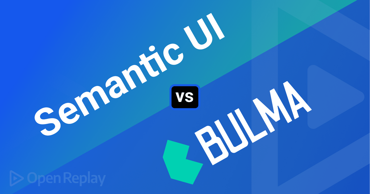 Comparing Semantic Ui And Bulma 4820