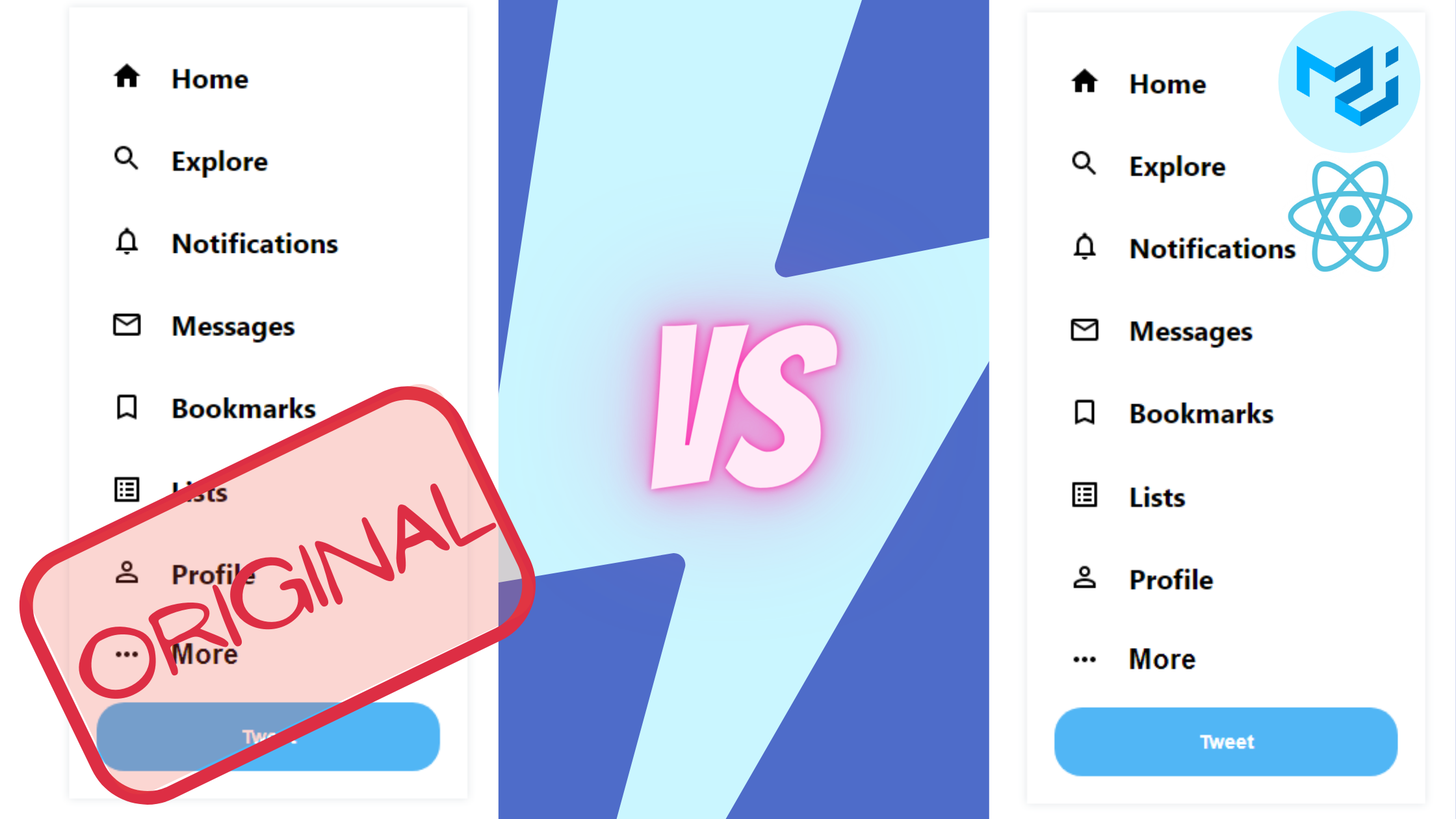Building A Twitter Sidebar Clone With Material UI And React