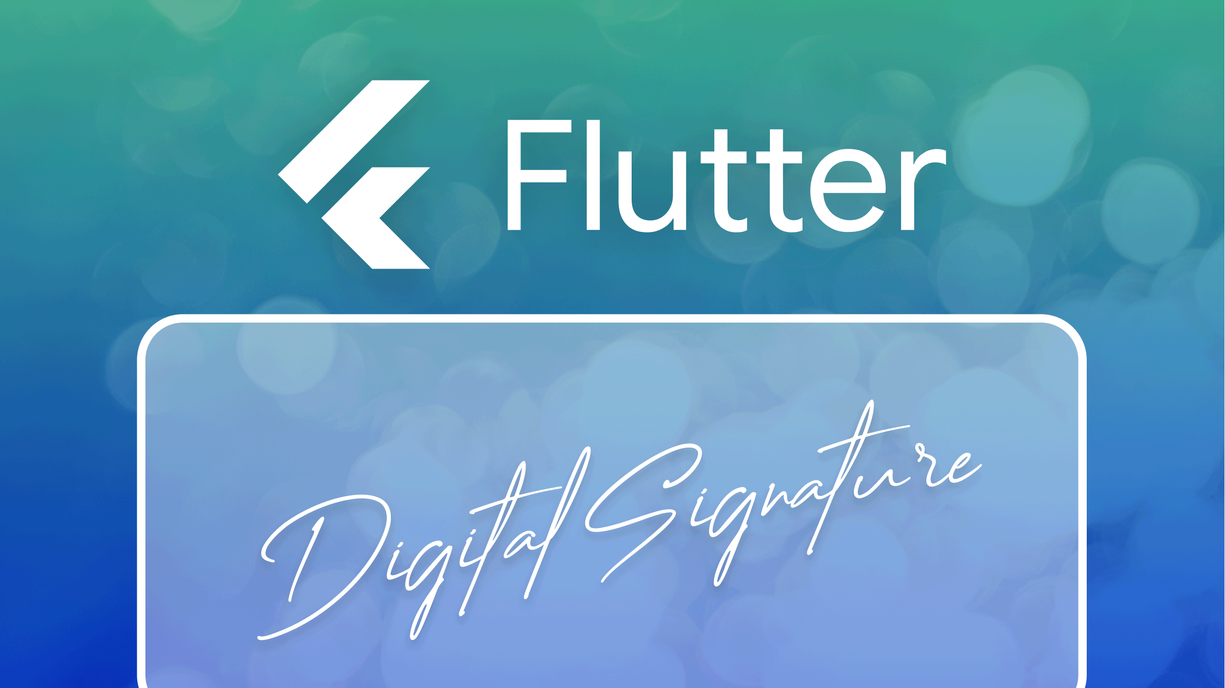 Building A Digital Signature Pad And Signature Images With Flutter