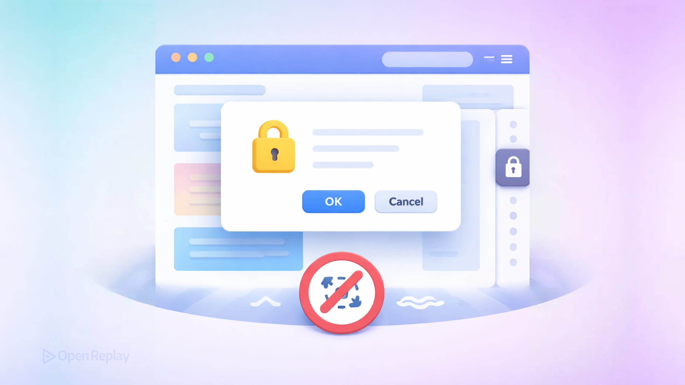 How to Stop a Page From Scrolling While a Dialog Is Open