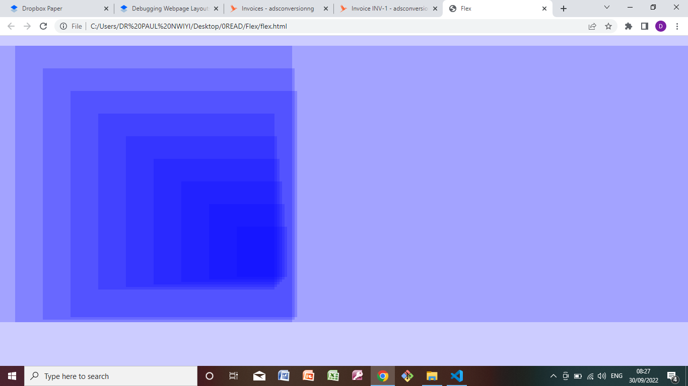 Using The CSS Background color Property To Debug Web Pages